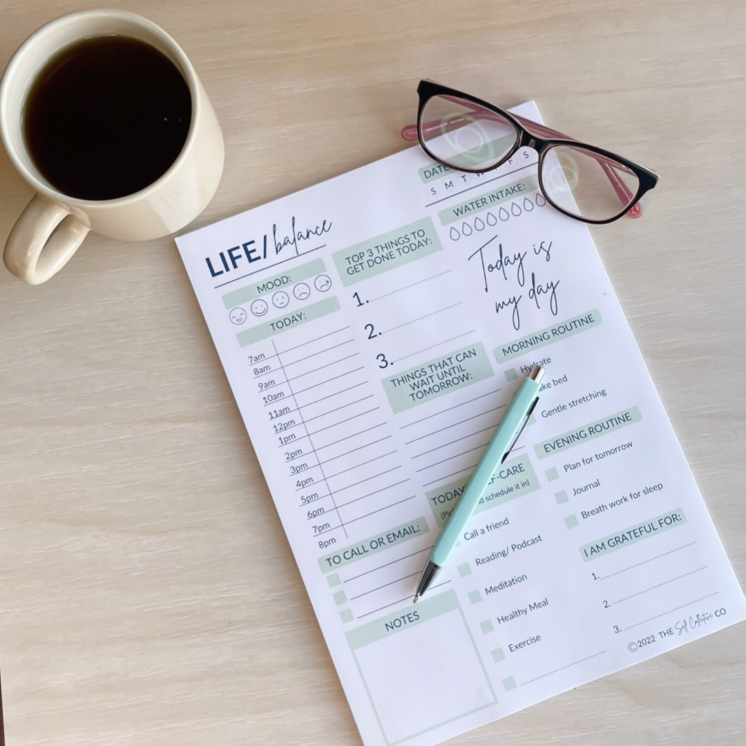 Life/Balance Daily Planner – The Self Collective Co